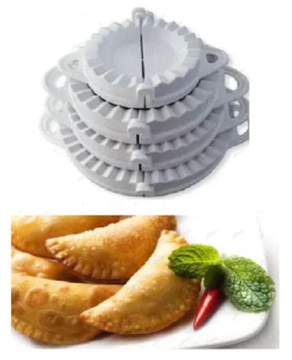 Kit Forma Molde Pastel Risolis Fogazza 4 Unidades Salgados - Lig Brin ...