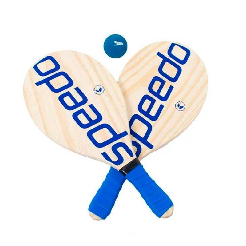 Kit Frescobol Speedo Duas Raquetes e Bolinha Azul - Wilson - Frescobol ...