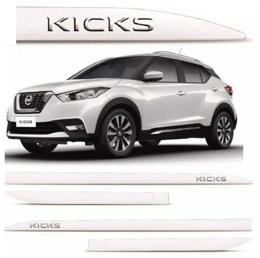Kit Friso Lateral Kicks 2017 a 2021 Branco Diamond Modelo Original Alto ...