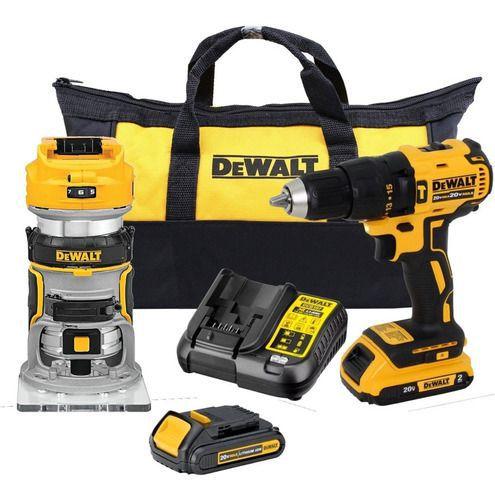 Kit Furad Paraf 1/2 20v Dcd778d2 C Tupia Laminad Dcw600b Bivolt ...