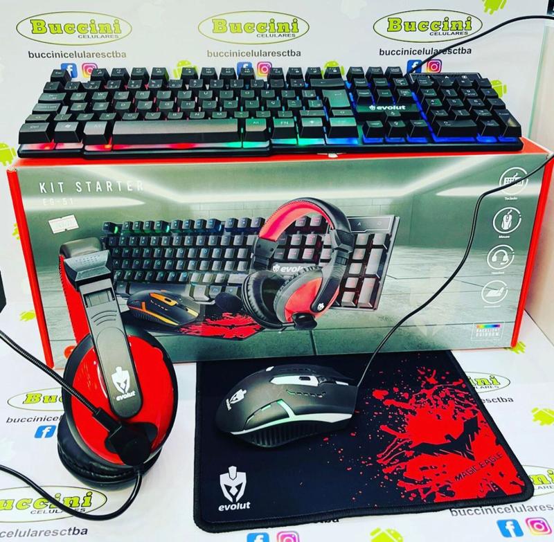 kit gamer starter - Evolut - Kit Gamer - Magazine Luiza