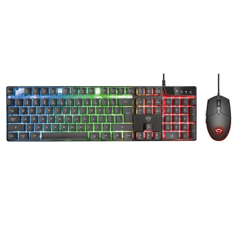 Kit Gamer Teclado e Mouse Trust GXT 838 Azor - Kit Teclado e Mouse ...