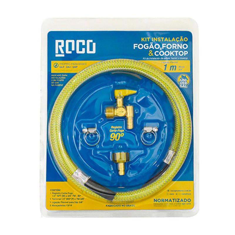 Kit Gas Instal.90 Fogao/cookt Roco 1,25m - Cooktop - Magazine Luiza