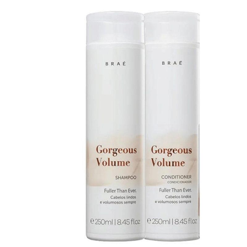 Kit Gorgeous Volume Shampoo + Condicionador 250ml- Braé - Kit Shampoo e Condicionador - Magazine ...