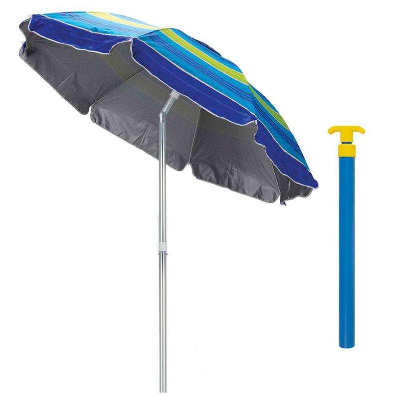 Kit Guarda-sol Grande Gigante Alumínio Reclinável Articulável 2m e Saca ...