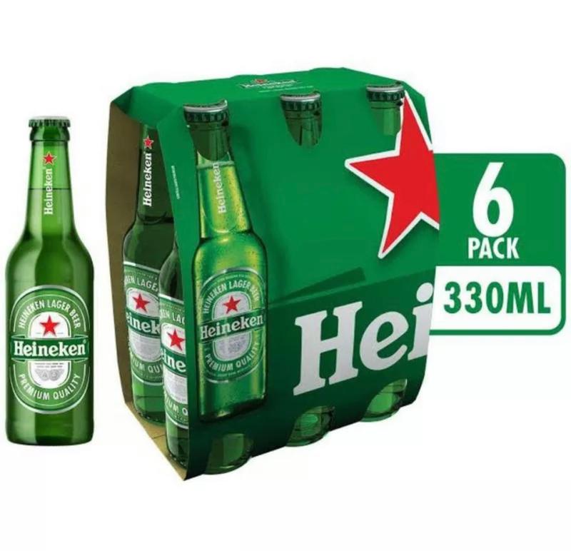 Kit Heineken Long Neck 330ml - 6 unidades - . - Cerveja - Magazine Luiza