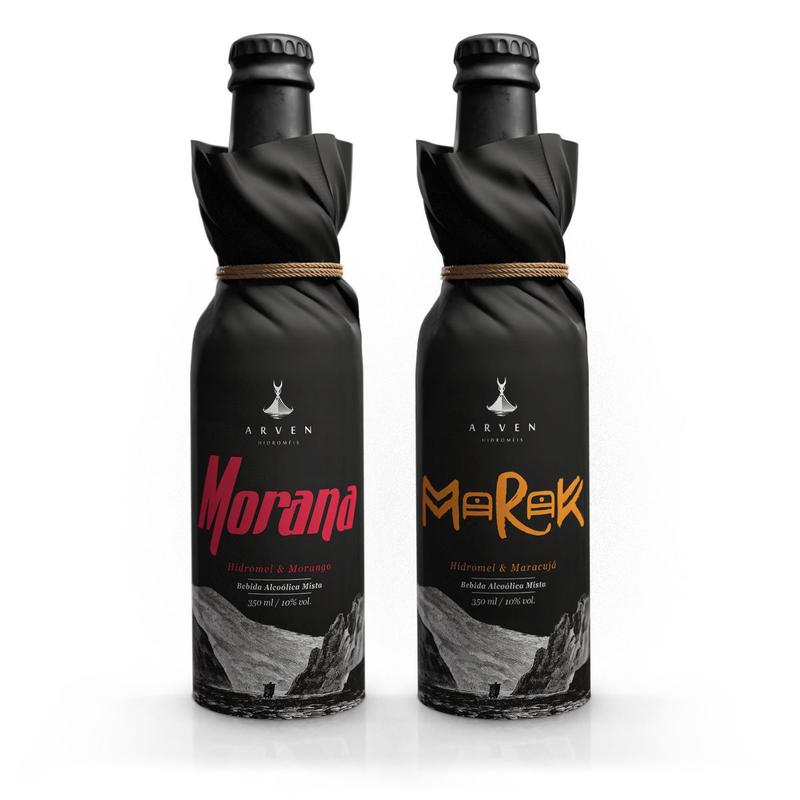 Kit Hidromel Linha Black Arven Marak e Morana - Melomel - Hidromel ...