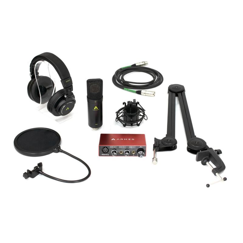 Kit Home Studio Armer Abbey Road com Mic A68 + Fone SH550 - Microfone ...