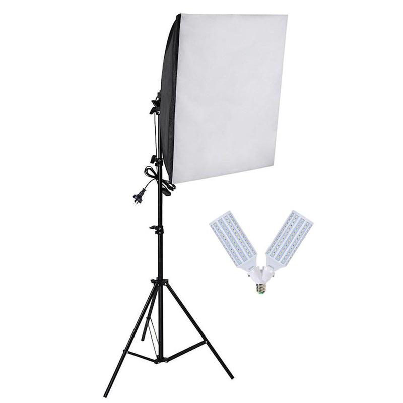Kit Iluminação Estúdio LED 120W Softbox 40x60 com Tripé - E-Reise Photo ...