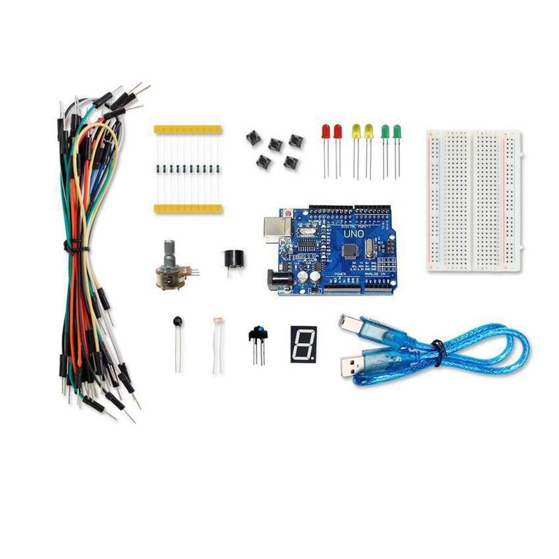 Kit Iniciante V2.0 Para Arduino - Eletrogate - Robô Educacional ...