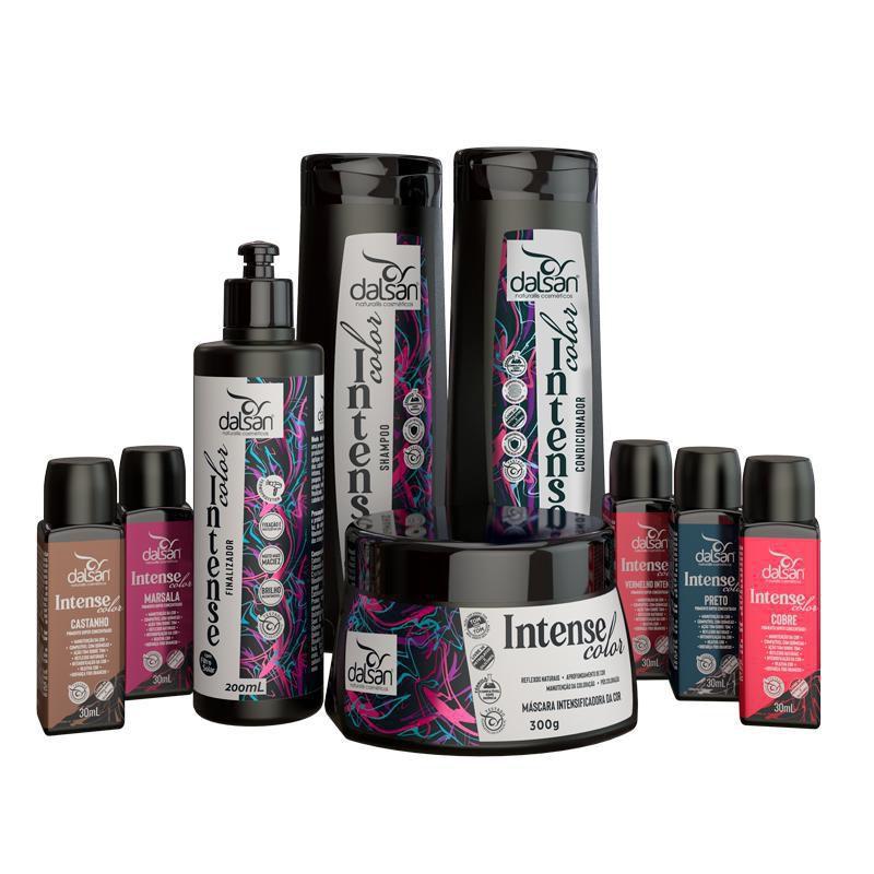 Kit Intense Color - Dalsan Cosméticos - Tinta de Cabelo - Magazine Luiza