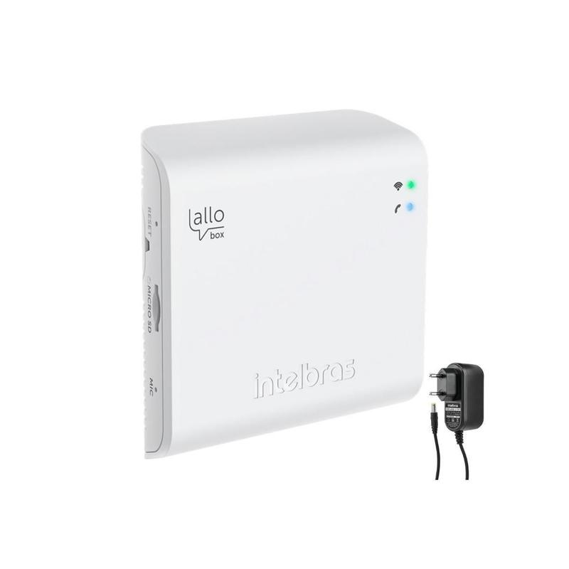 Kit Interface Wi-Fi Allo Box Intelbras Com Fonte Inclusa - Vídeo ...