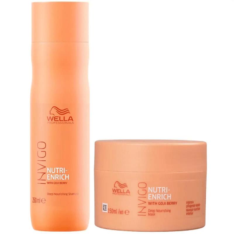 Kit Invigo Nutri Enrich Shampoo e Máscara - Wella - Wella Professionals ...