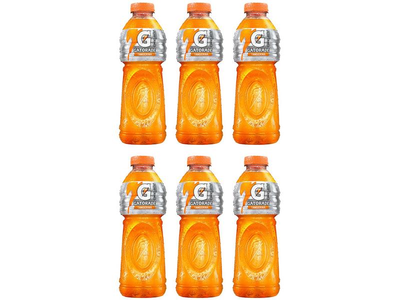 Kit Isotônico Gatorade Tangerina 500ml 6 Unidades - Isotônico e ...