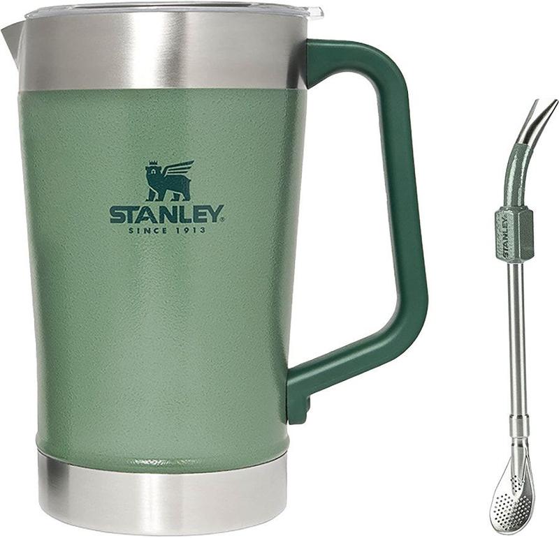 Kit Jarra Termica Pitcher 1,89L + Bomba Mate Straw Stanley Classic ...