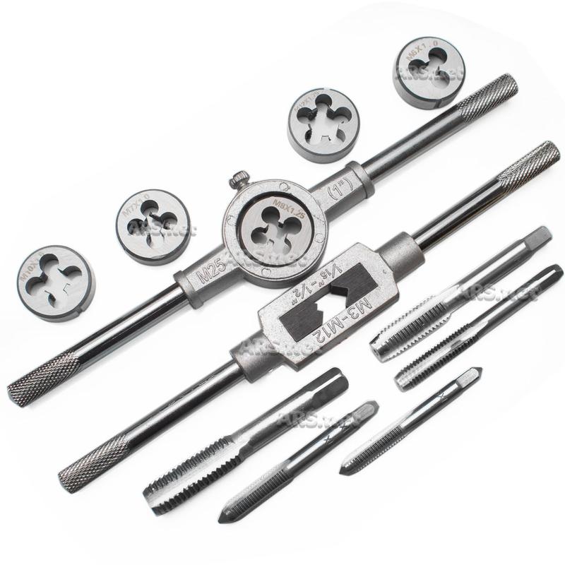 Kit Jogo Tarraxa Macho Cossinete Abre Rosca Externa Interna 20 Peças ...