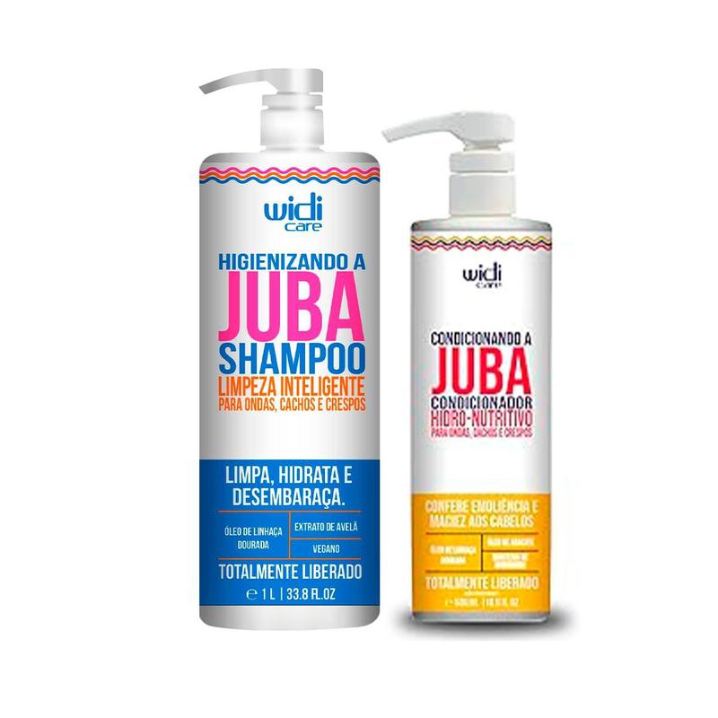 Kit Juba Shampoo 1L e Condicionador 500ml - Widi Care - Kit de ...