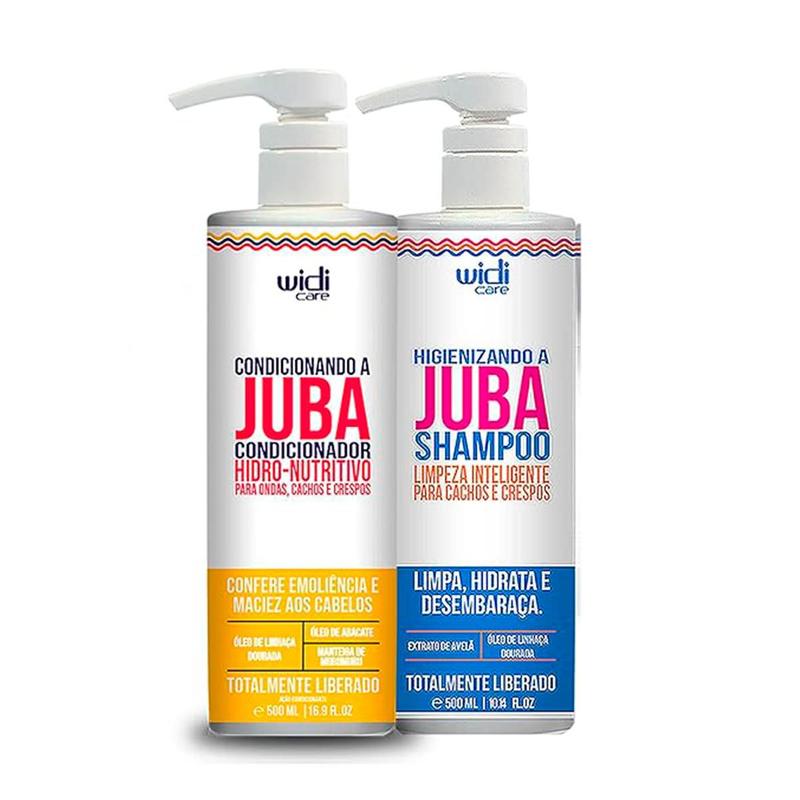 Kit Juba Shampoo 500ml e Condicionador 500ml - Widi Care - Kit de ...