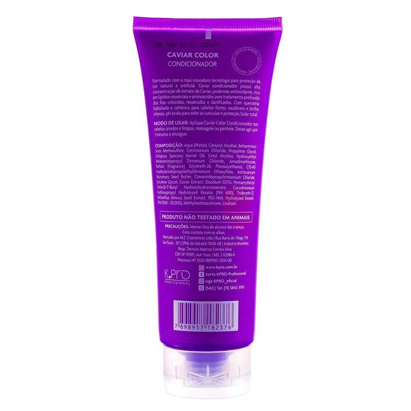 Kit K.Pro Caviar Shampoo 240ml e Condicionador 240g + Ph Balancer ...