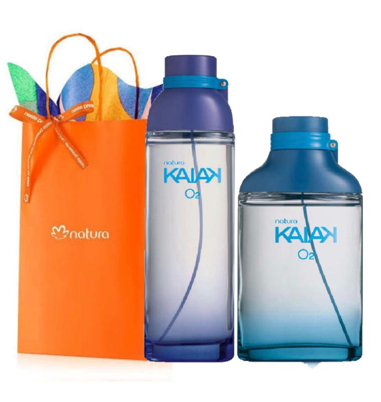 Kit Kaiak O2 Colônias Feminina e Masculina Natura - Kit de Perfume ...