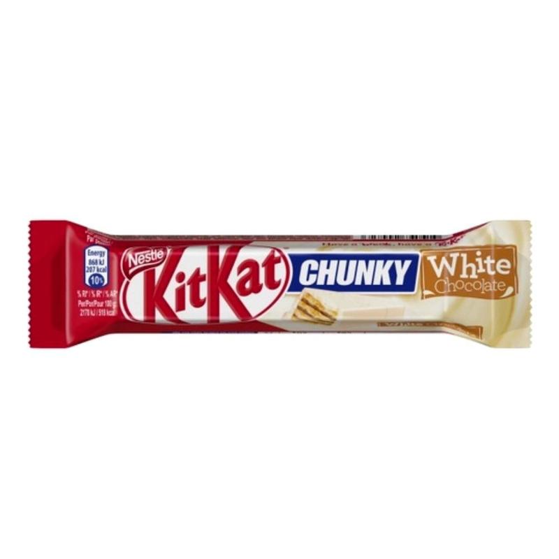 Kit Kat Chunky White Branco Importado Nestlé 40g - Kitkat - Kit Kat ...