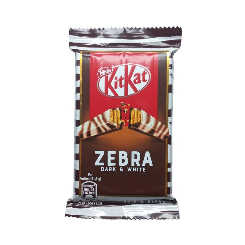 Kit Kat Zebra Dark & White 41,5g - Nestle - Kit Kat - Magazine Luiza