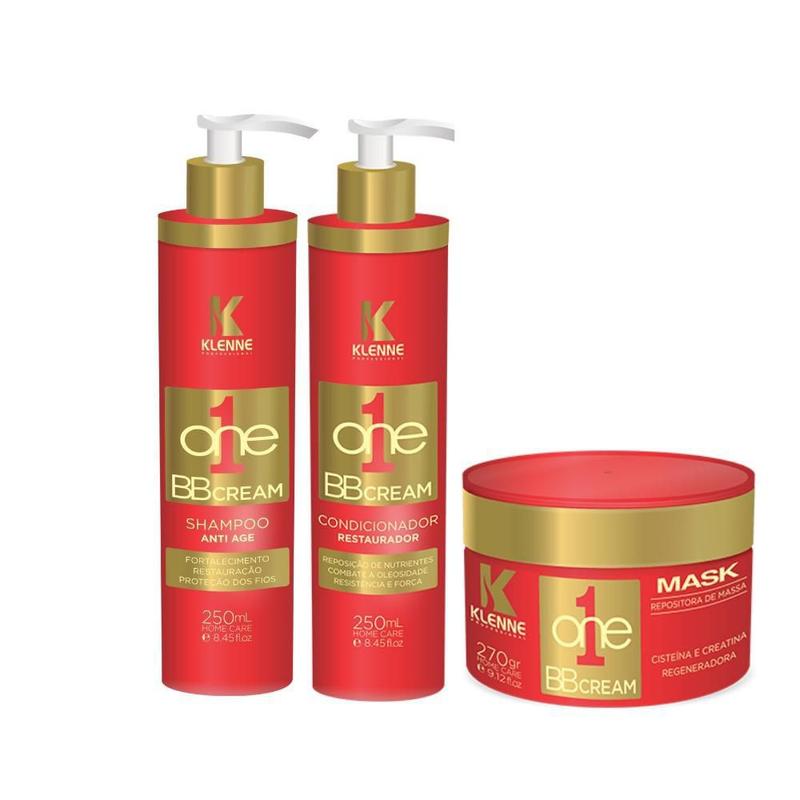 Kit Klene One Shampoo/ Condicionador E Máscara - Klenne - Kit Shampoo e ...