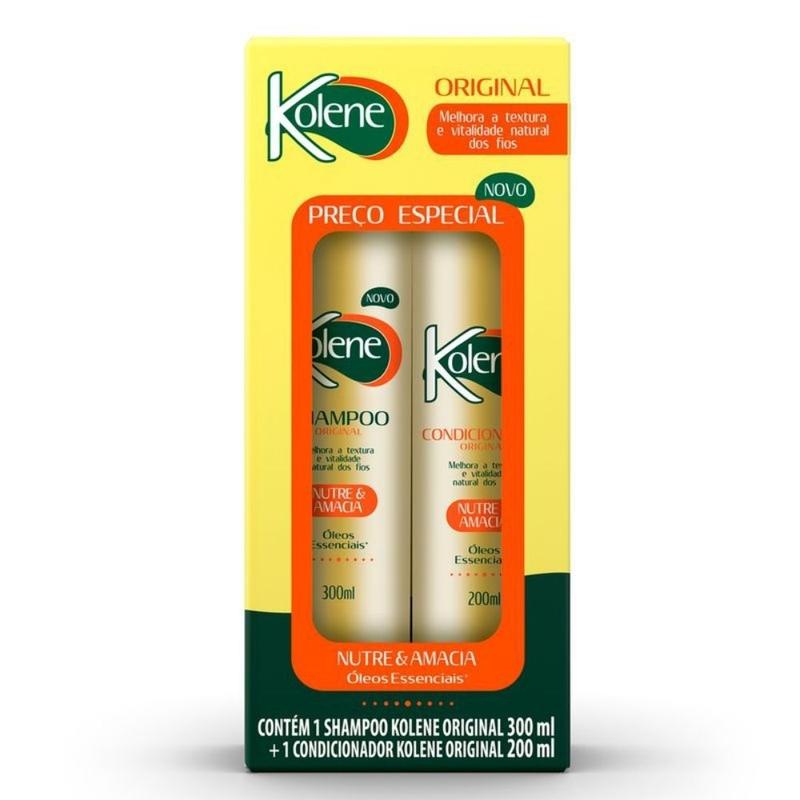 Kit Kolene Original Shampoo 300ml + Condicionador 200ml - Kit Shampoo e ...