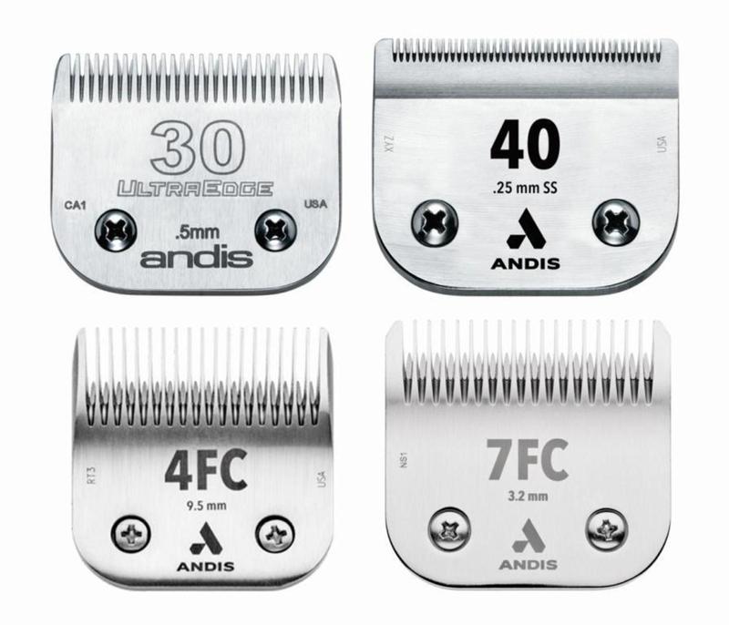 Kit Laminas Nº 30 + 40 + 4fc + 7fc Ultraedge Andis - Banho e Tosa ...