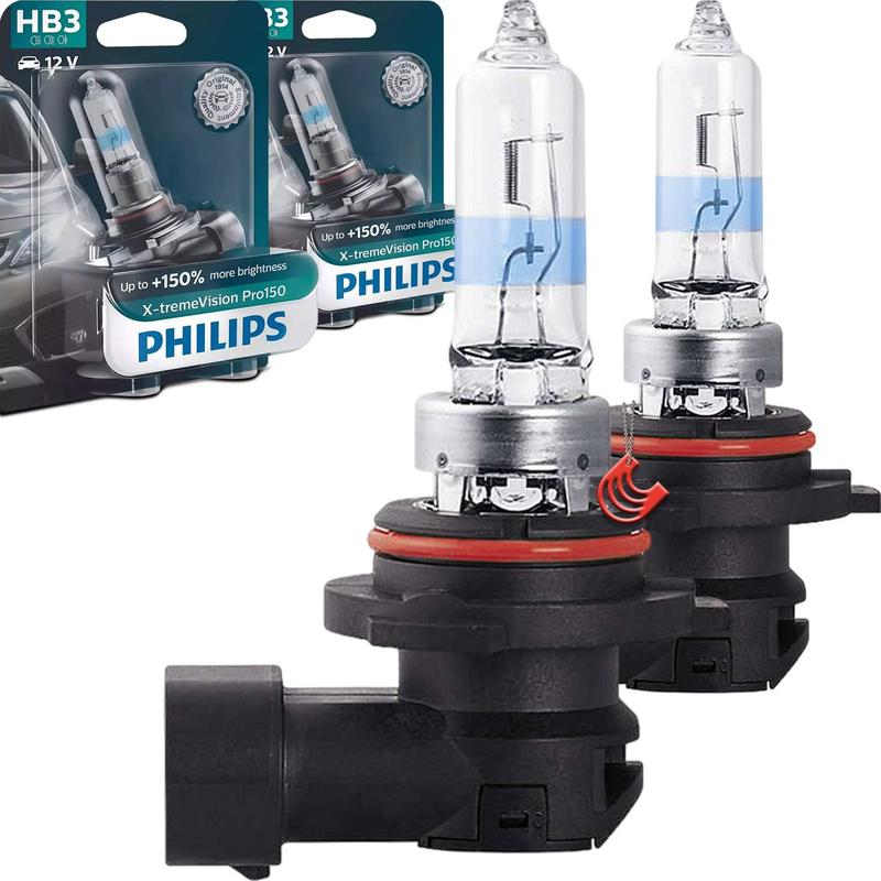Kit Lâmpadas Halógenas Hb3 P20d Philips X-treme Vision Pro150 60w 12v ...