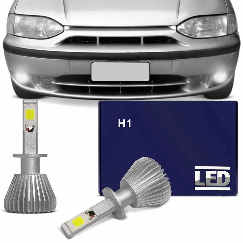 Kit Lâmpadas Super LED Headlight Palio G1 96 97 98 99 00 01 02 Farol de ...