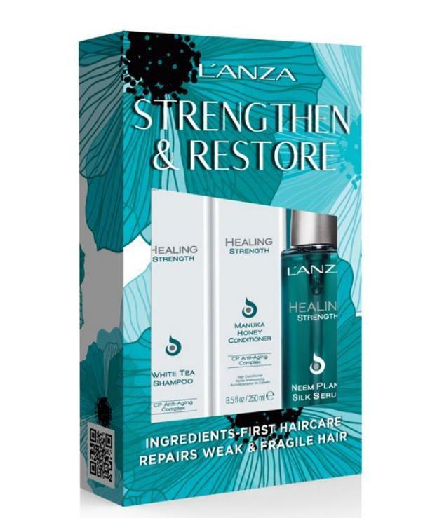 Kit Lanza Healing Strength Holiday - 3 Produtos - Kit de Tratamento ...