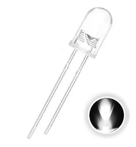 Kit Led 5mm Alto Brilho 100 Pçs Branco Arduino Esp8266 Rasp ...