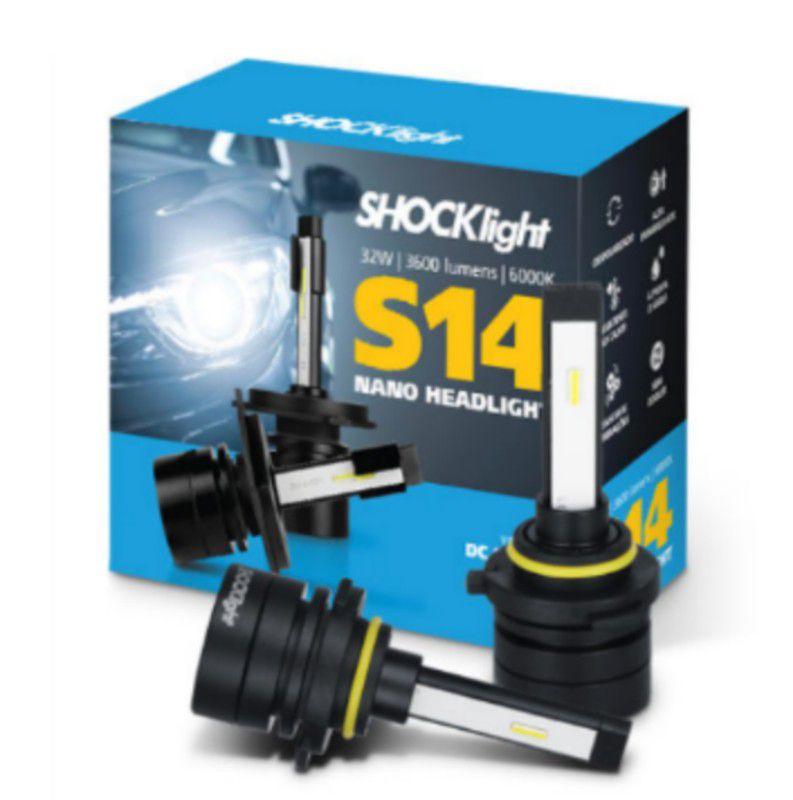 Kit LED NANO S14 HB4/HB3 6000K 3600LM - SHOCKLIGHT - Outros Automotivo ...