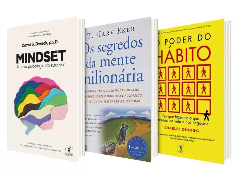 Kit Livros O Poder do Hábito + Mindset + Os Segredos da Mente Milionária - Outros Livros ...