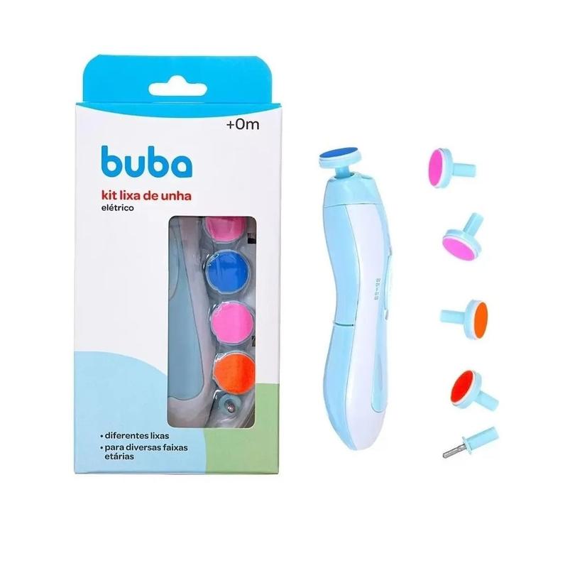 Kit Lixa De Unha Infantil Elétrica Com Estojo Buba Kit Manicure Magazine Luiza