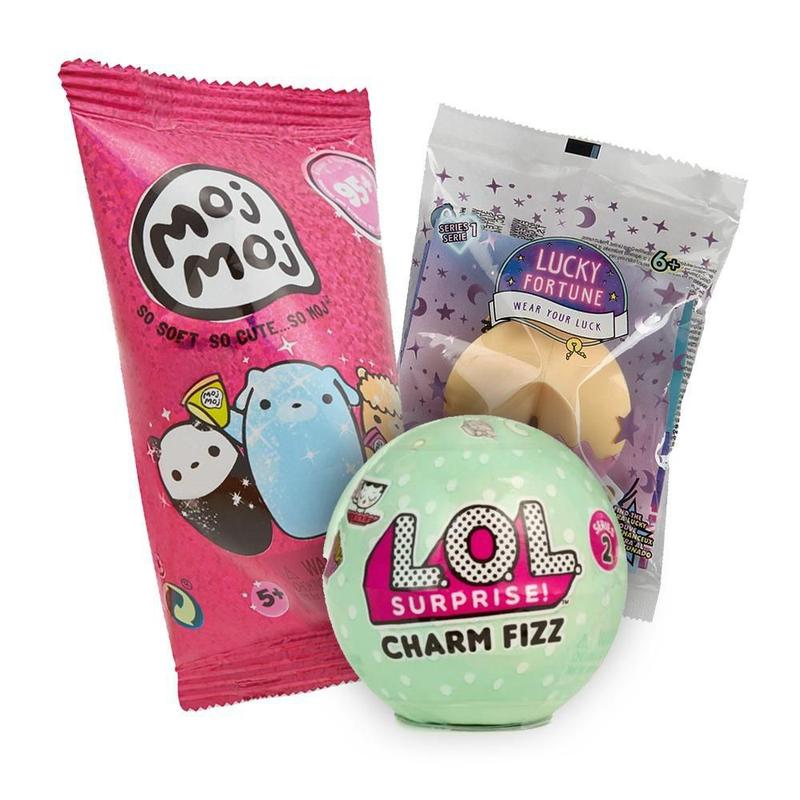 Kit lol - charm fizz + lucky fortune + moj moj colecionáveis - Candide ...
