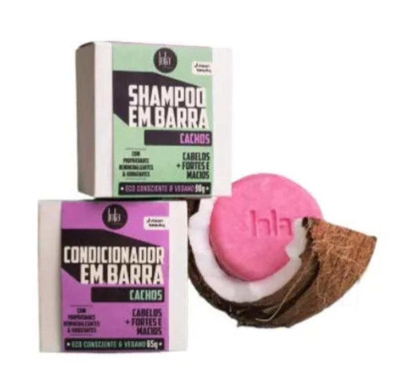 Kit Lola Shampoo 90 G & Condicionador 65g Em Barra Cachos ...