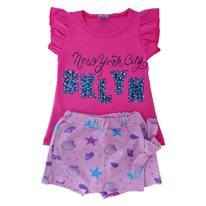 Kit Lote 10 Peças Roupa Infantil 5 Conjuntos Menina Verão Atacado 1 ao ... Kit Lote 10 Peças Roupa Infantil 5 Conjuntos Menina Verão Atacado 1 ao ...