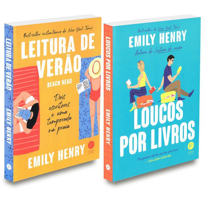 Kit Loucos por livros + Leitura de Verão - Livros de Romance - Magazine Luiza
