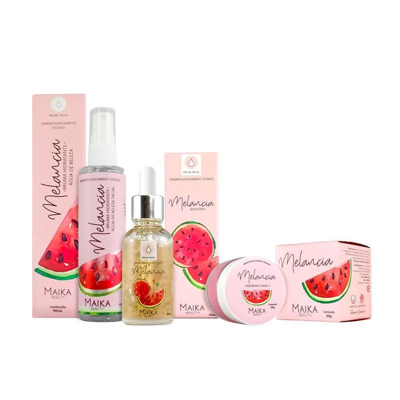 Kit Maika Melancia Facial Bruma 90ml Sérum 30ml Hidratante 30g - Bruma ...