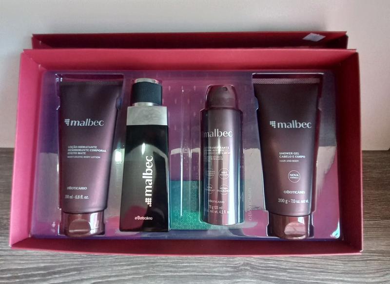 Kit malbec - Boticário - Perfume Masculino - Magazine Luiza