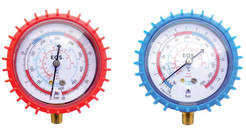 Kit Manômetros Alta e Baixa Manifold p/ R134/R404/R407/R22 - EOS ...