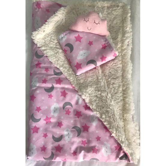 kit Manta Sherpa para Bebê + 1 Naninha Sherpinha - Kellen baby store ...