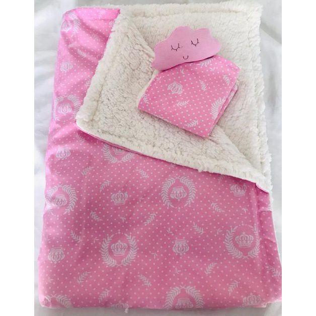 kit Manta Sherpa para Bebê + 1 Naninha Sherpinha - Kellen baby store ...