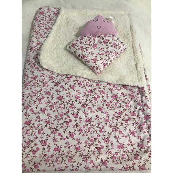 kit Manta Sherpa para Bebê + 1 Naninha Sherpinha - Kellen baby store ...