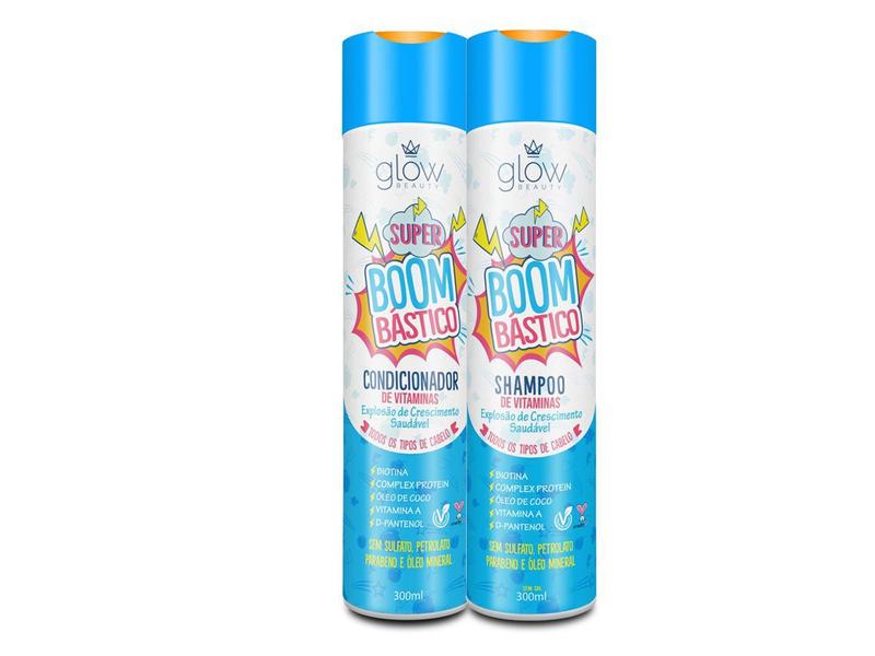 Kit Manutenção Super Boom Bástico - Glow Beauty - 300ml - Kit de ...
