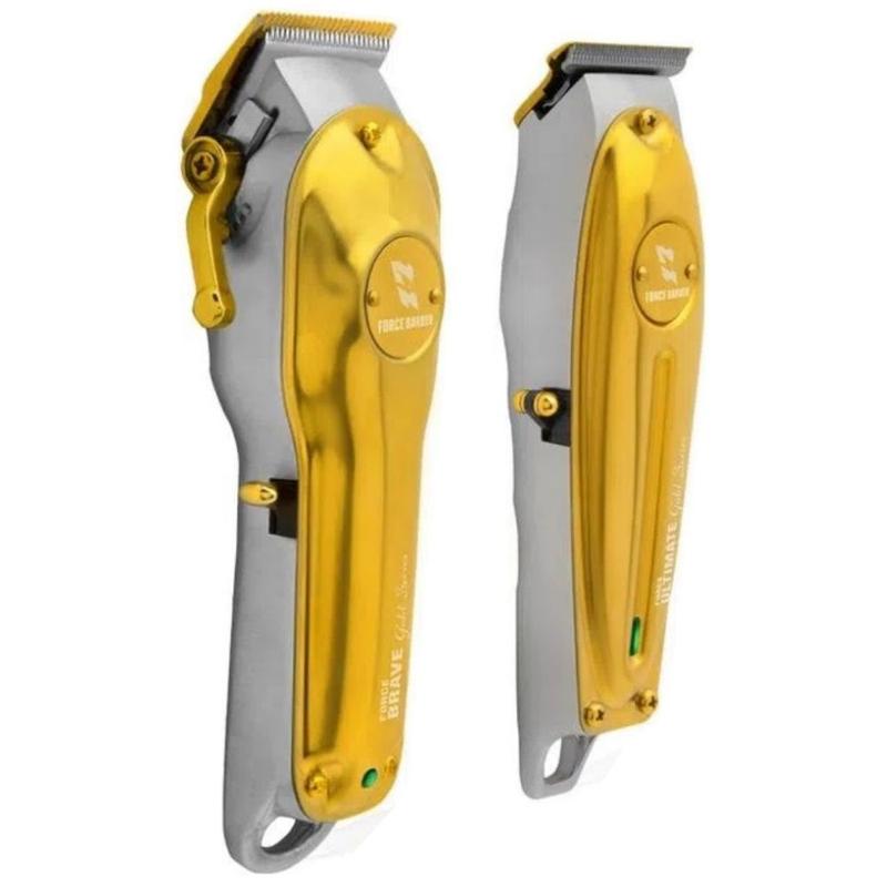 Kit maquina force brave + force ultimate serie gold mq hair - Aparador ...