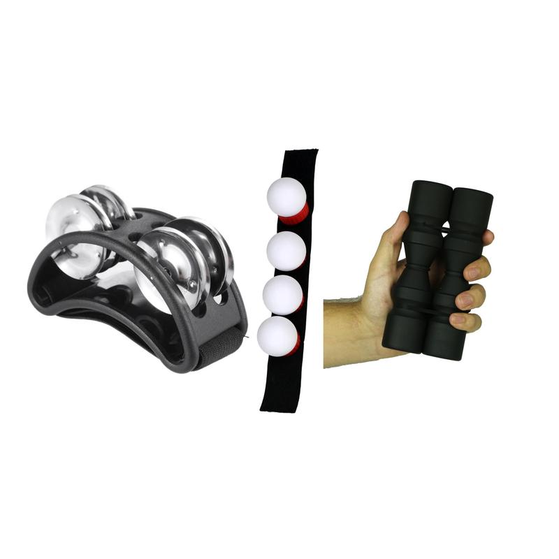 Kit Meia Lua De Pé Canela Shaker Ganzá Duplo Agudo Jhamma - Chocalho - Magazine Luiza