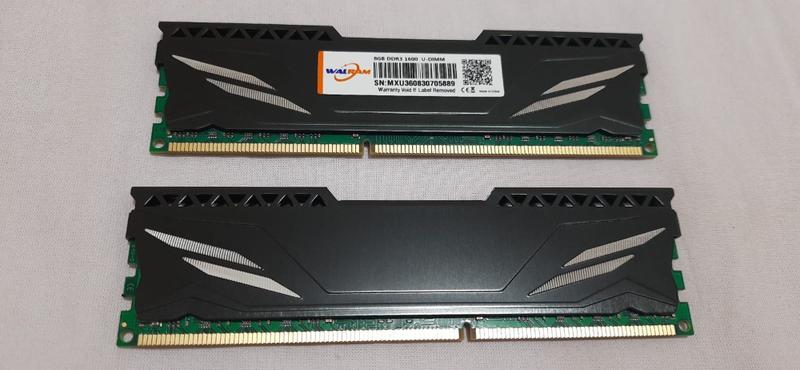 Kit Memória Ram Ddr3 8gb 1600mhz Total 16gb Amd E Intel - Walram ...